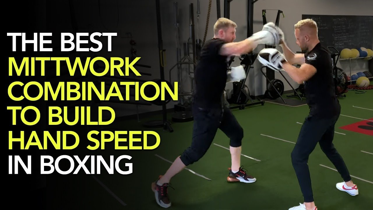 The BEST Boxing Mittwork Combination For Speed with @Tony_Jeffries ...