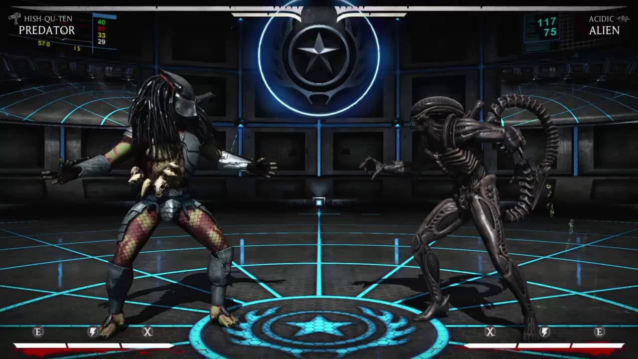 MKX - Predator (Hish Qu Ten) Part 2, Cancel & Corner Combos! - YouTube