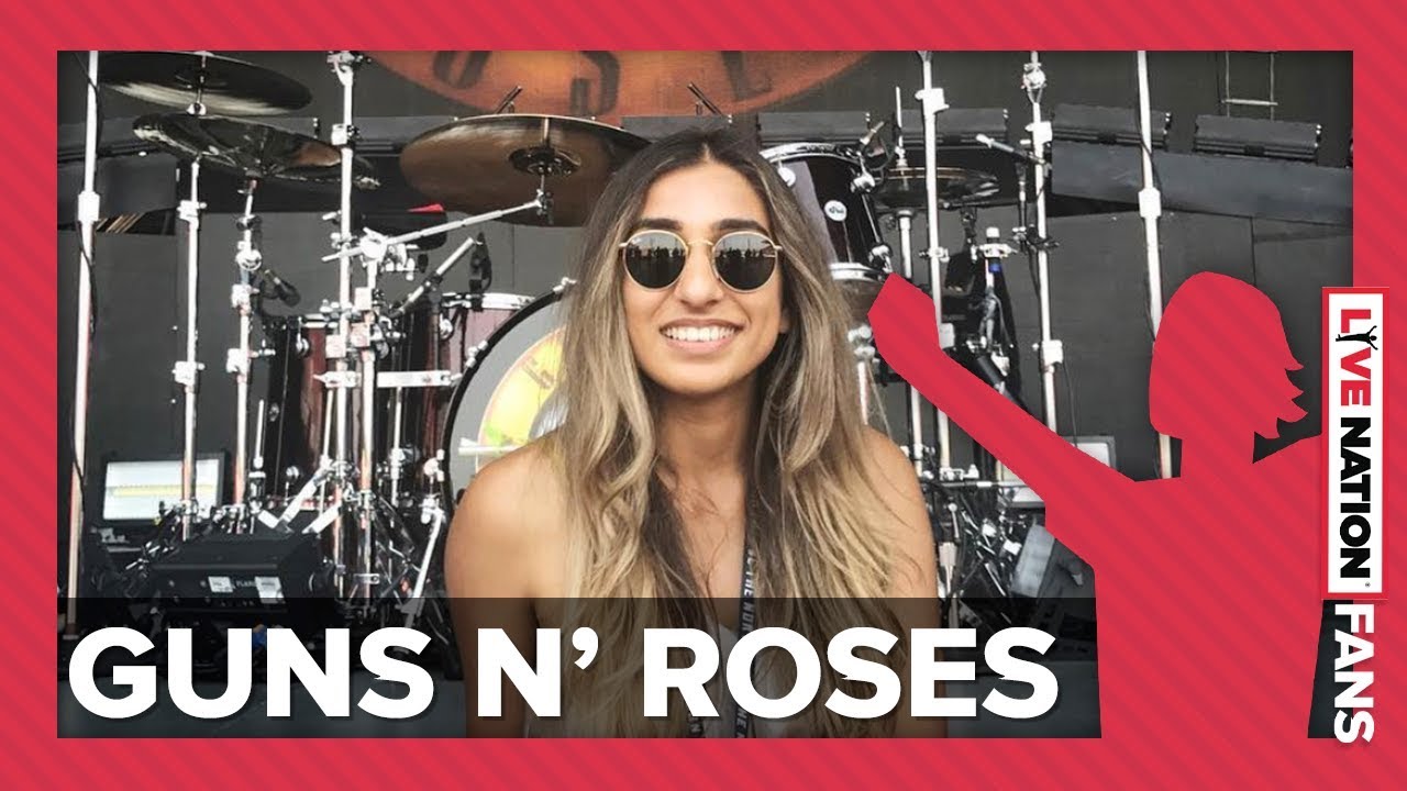 BACKSTAGE AT GNR - YouTube