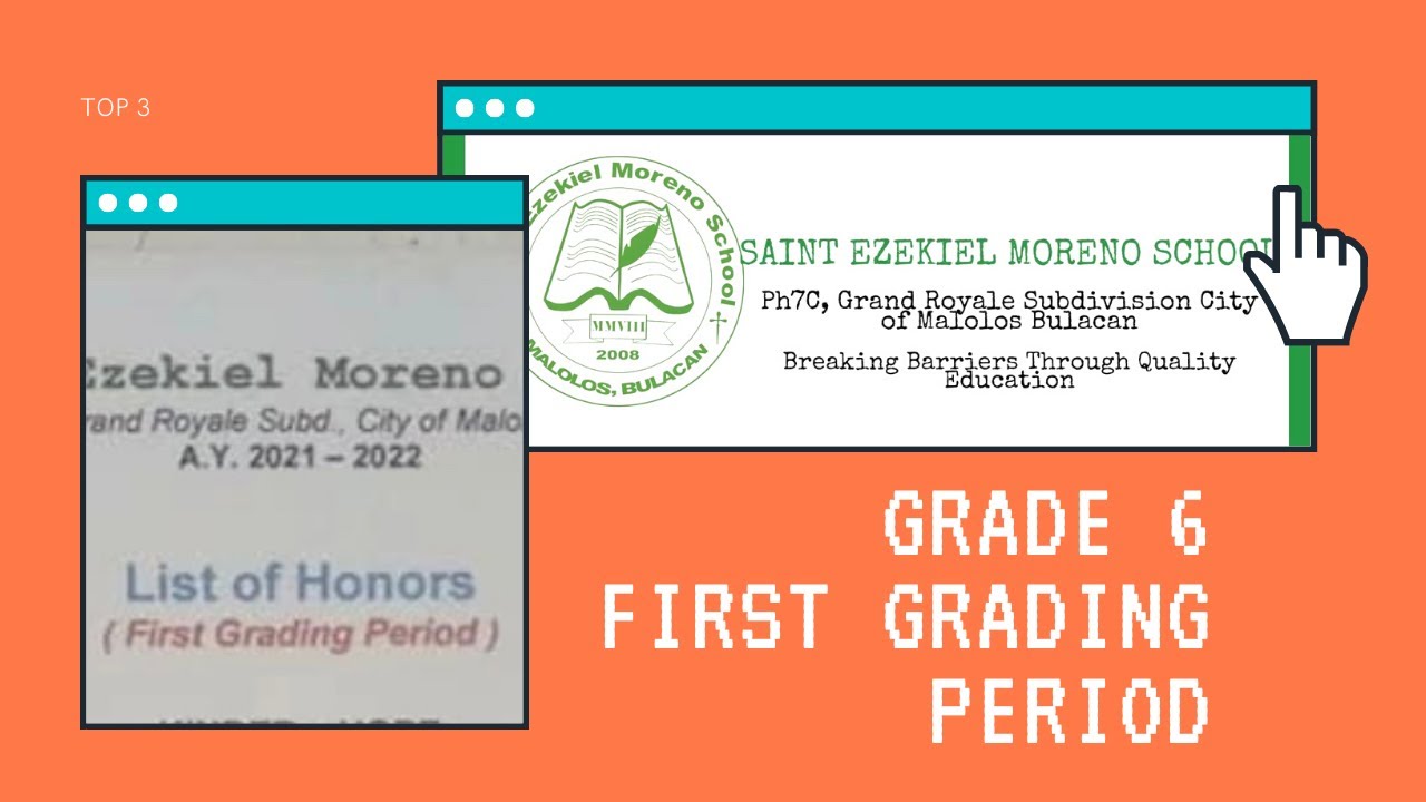 Grade Six First Grading Period 😉 - YouTube