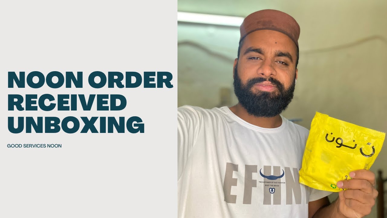 Noon order received unboxing - YouTube