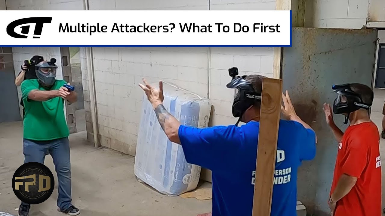 Multiple Attackers? What To Do First | First Person Defender - YouTube