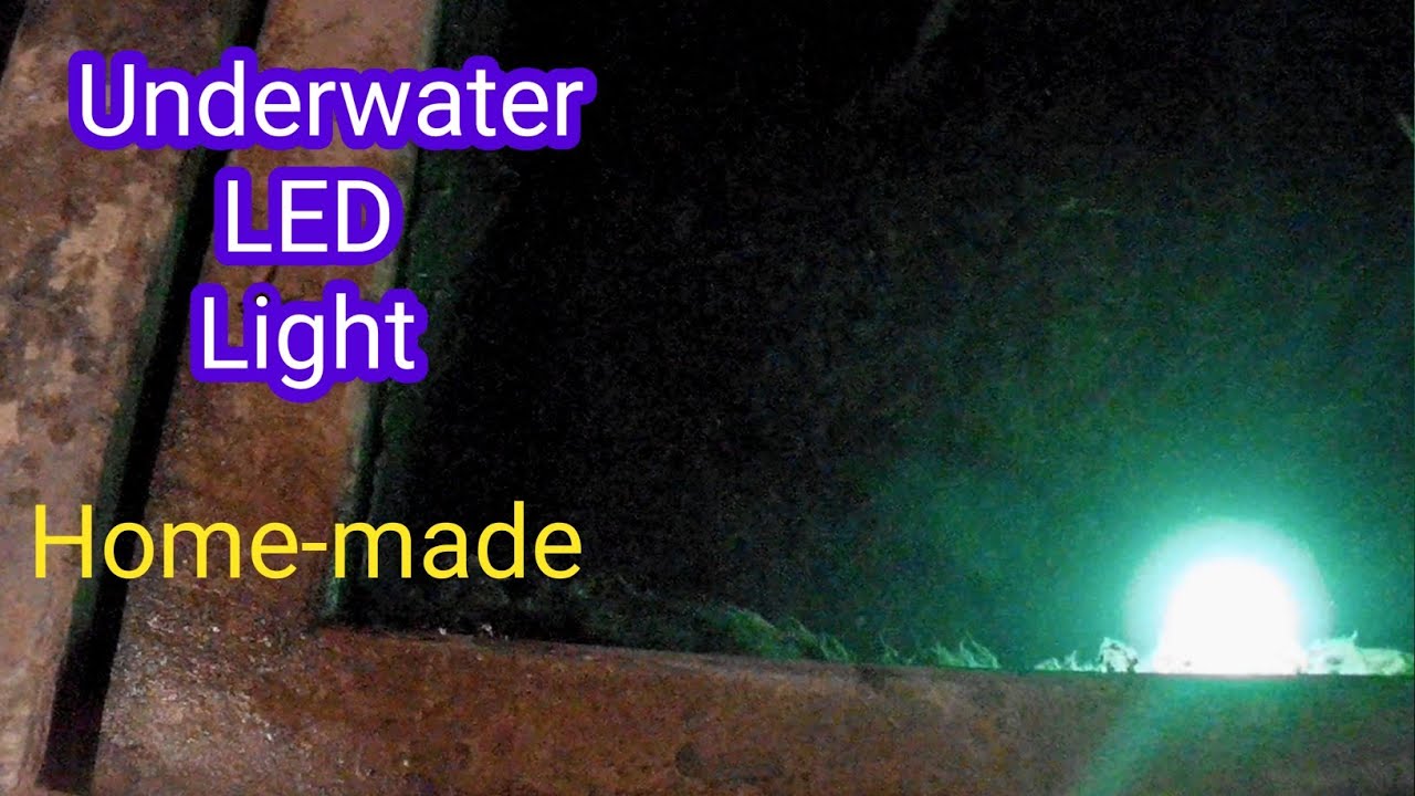How to make Under water LED light at home || waterproof led light #led ...
