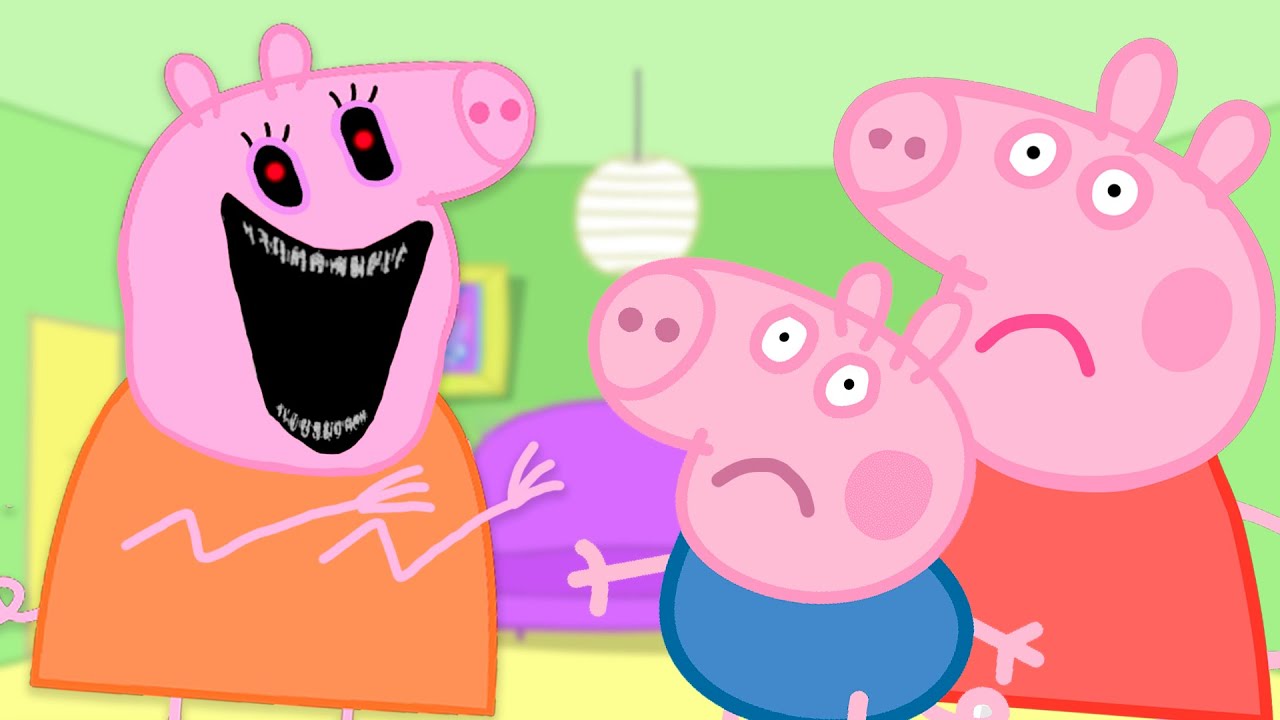 Peppa CURSED Series ! Peppa Pig Scary Episode! The Closet - YouTube