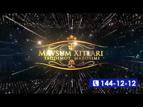 23-sentyabr istiqlol sanat saroyida soat 19: 00 da mavsum xitlar taqdirlash marosimi bolib otadi