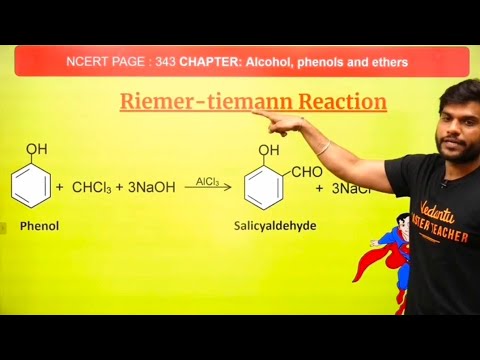 #Riemer-tiemann Reaction class 12 th Board Organic chemistry by Arvind ...