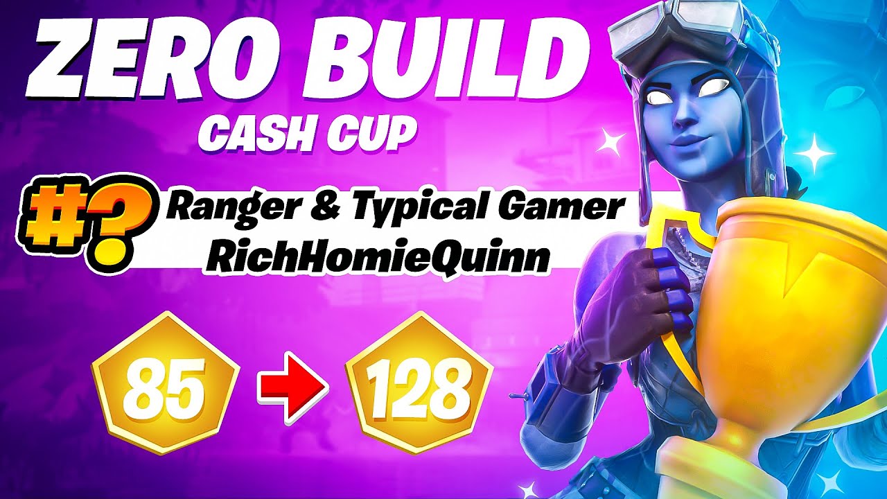 *UNBELIEVABLE* CLUTCH in Zero Build CASH CUP w/ Typical Gamer and ...