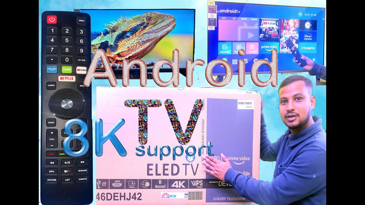 Latest android TV/4k android TV/ 8k support android Tv/42" in Delhi ...