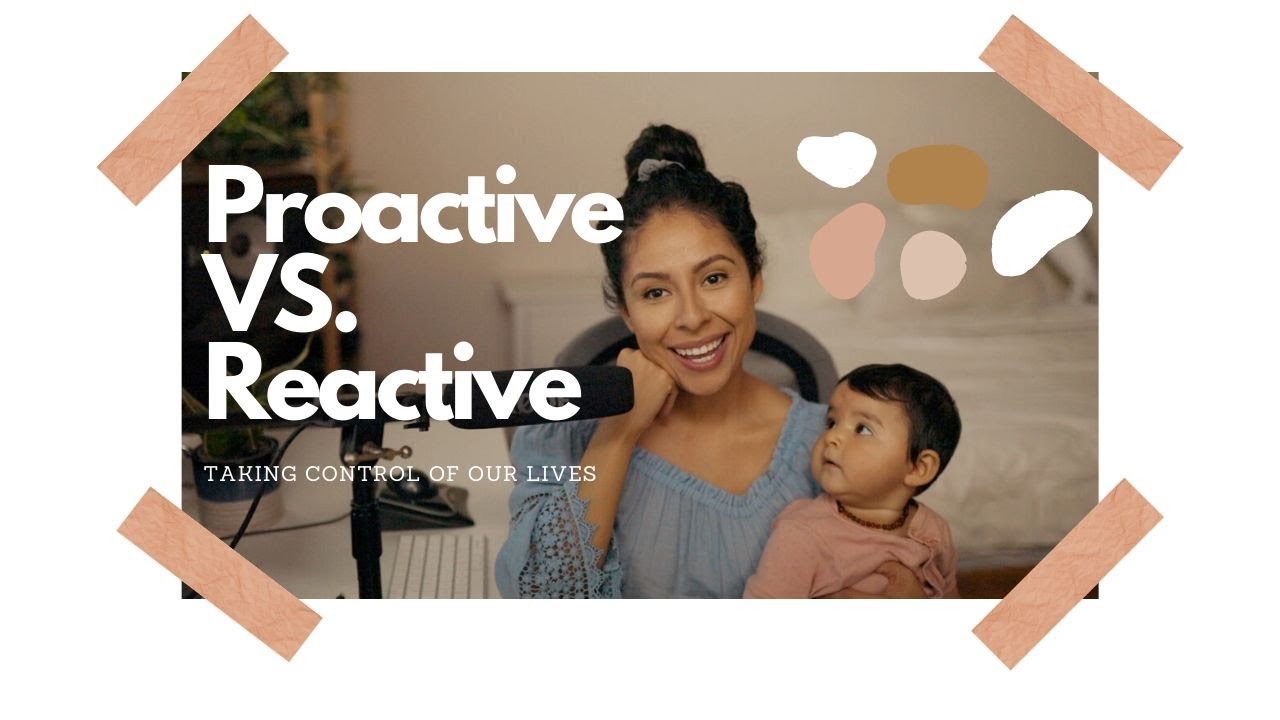 Proactive vs Reactive | Be Proactive - YouTube