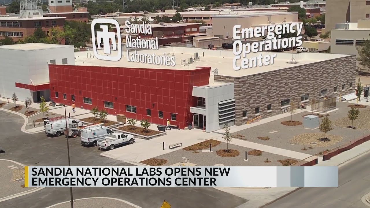 Sandia National Labs opening new emergency operations center - YouTube