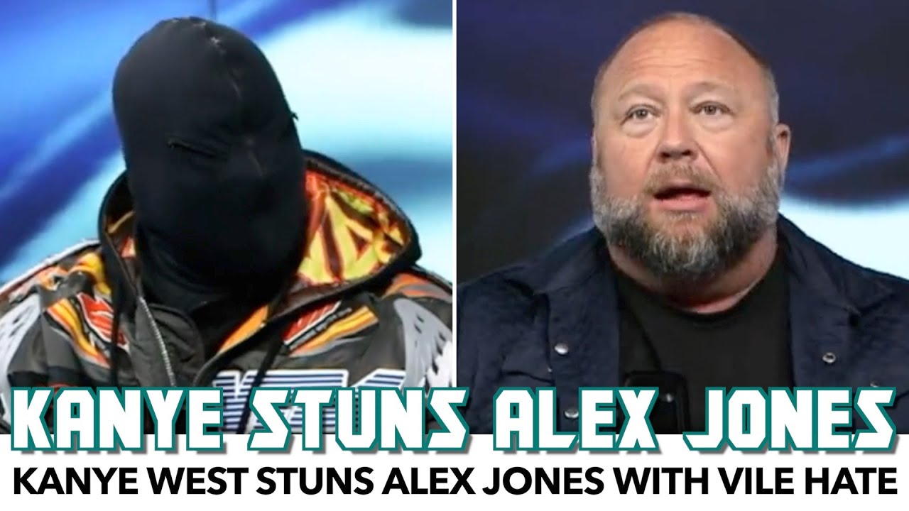 Kanye West Somehow Stuns Alex Jones With Vile Hate - YouTube
