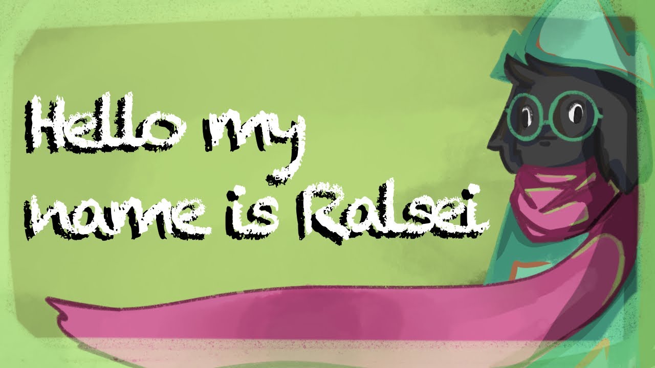 Hello My Name Is Ralsei But It’s VERY Low Budget - YouTube