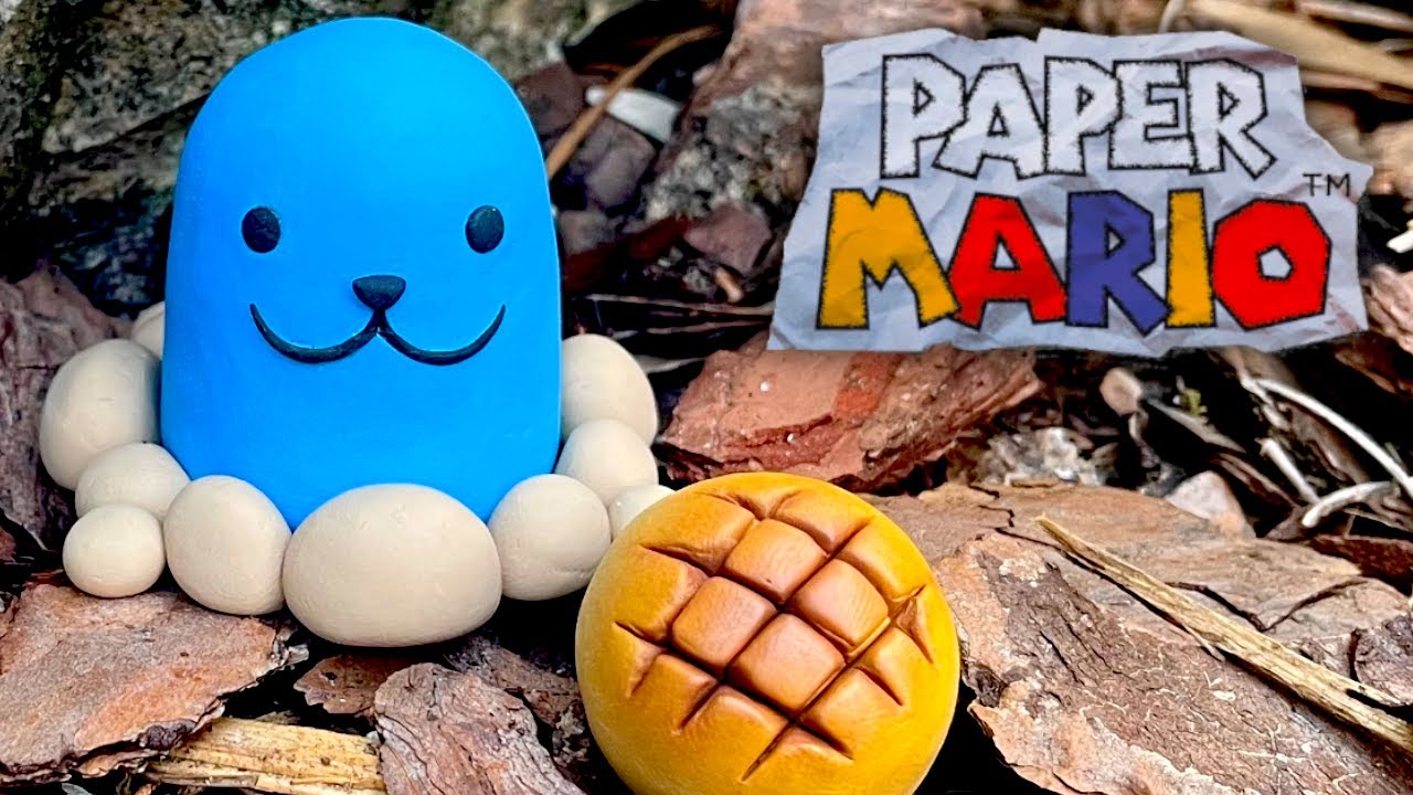 Making Whacka from Paper Mario | Polymer Clay - YouTube