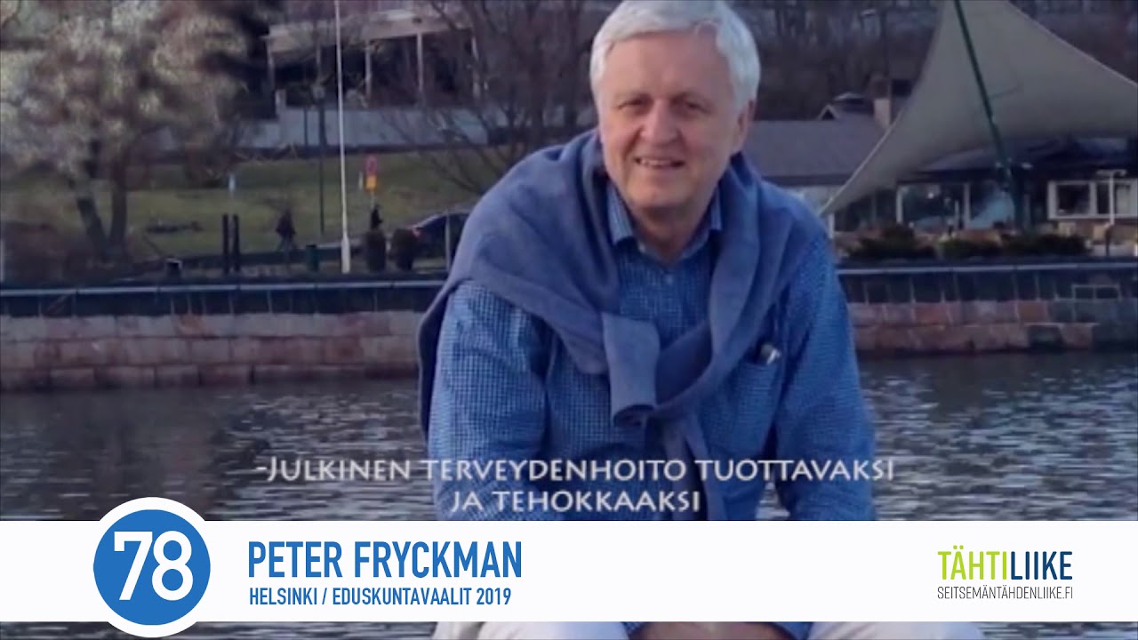 Peter Fryckman - Itsenäinen itsekäs Suomi pärjää Euroopassa ja ...