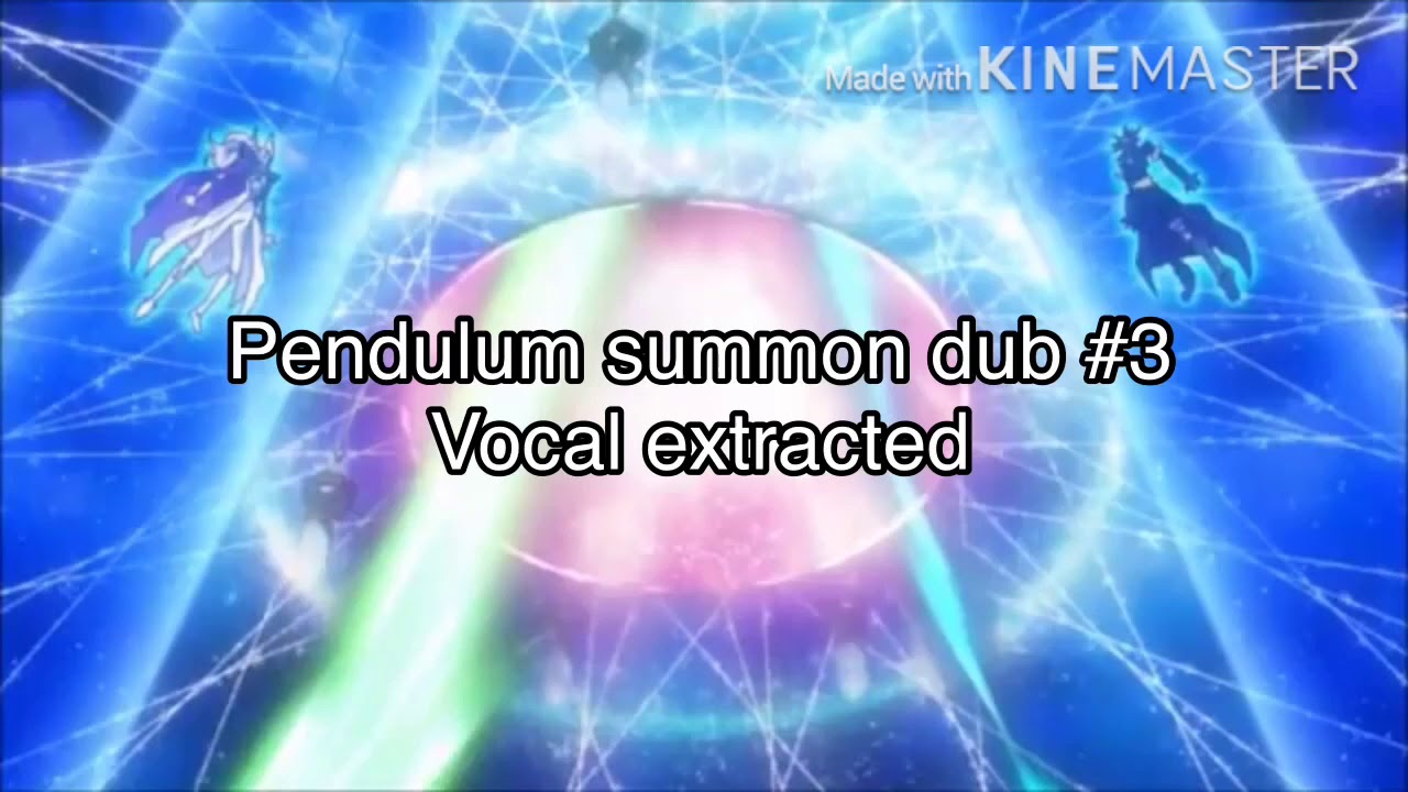 Yugioh arc v pendulum summon dub #3 theme - YouTube