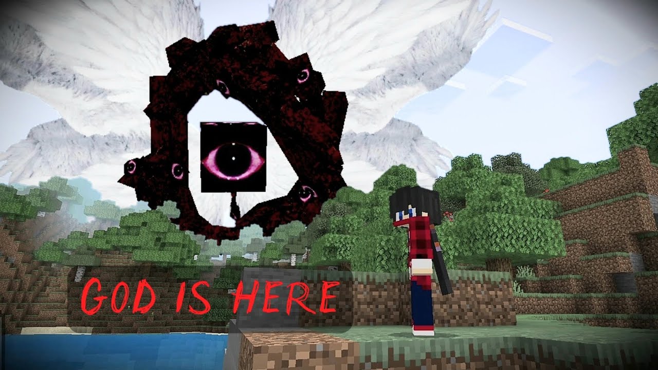Sobreviví a Dios en Minecraft | GOD IS HERE - YouTube