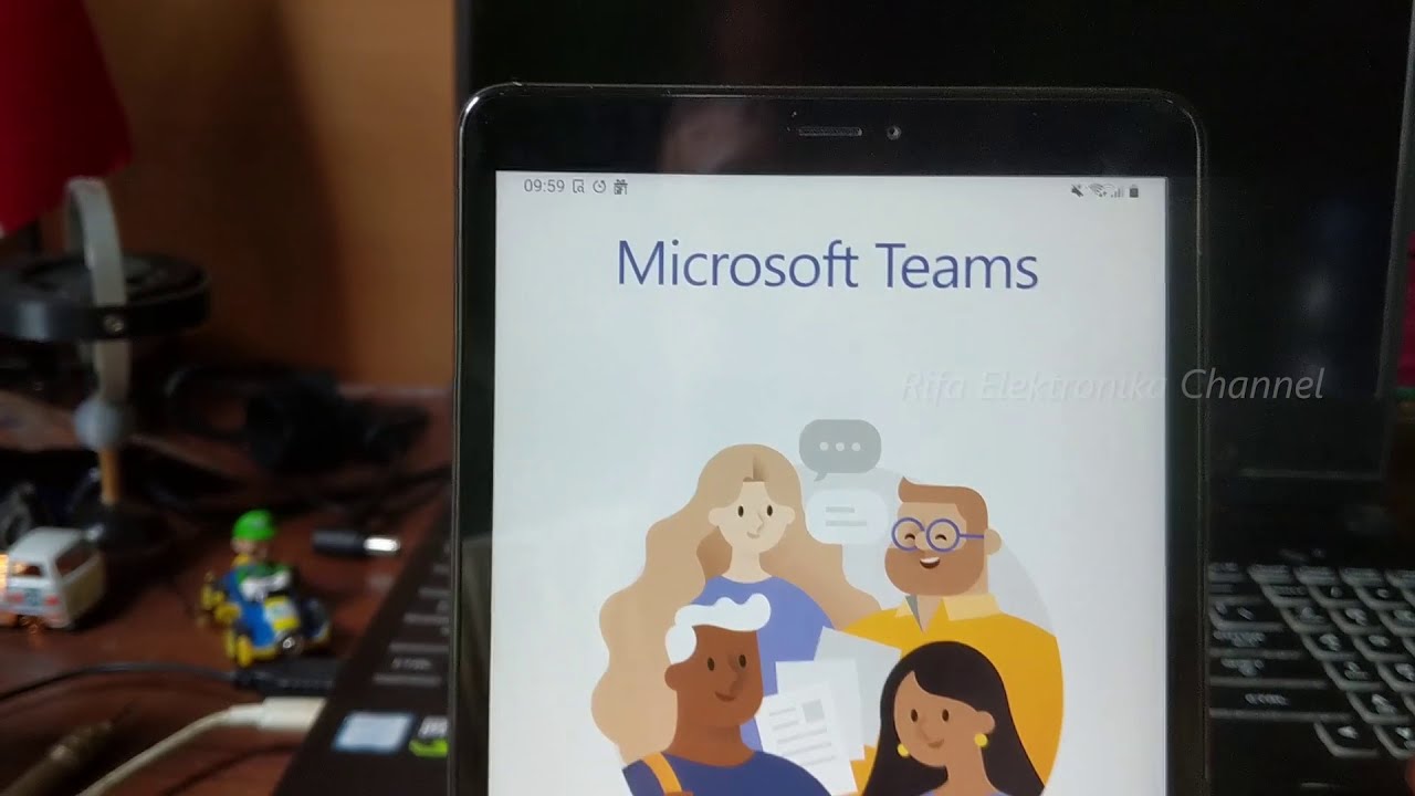 Cara Menggunakan Microsoft Teams di Samsung Galaxy Tab - YouTube