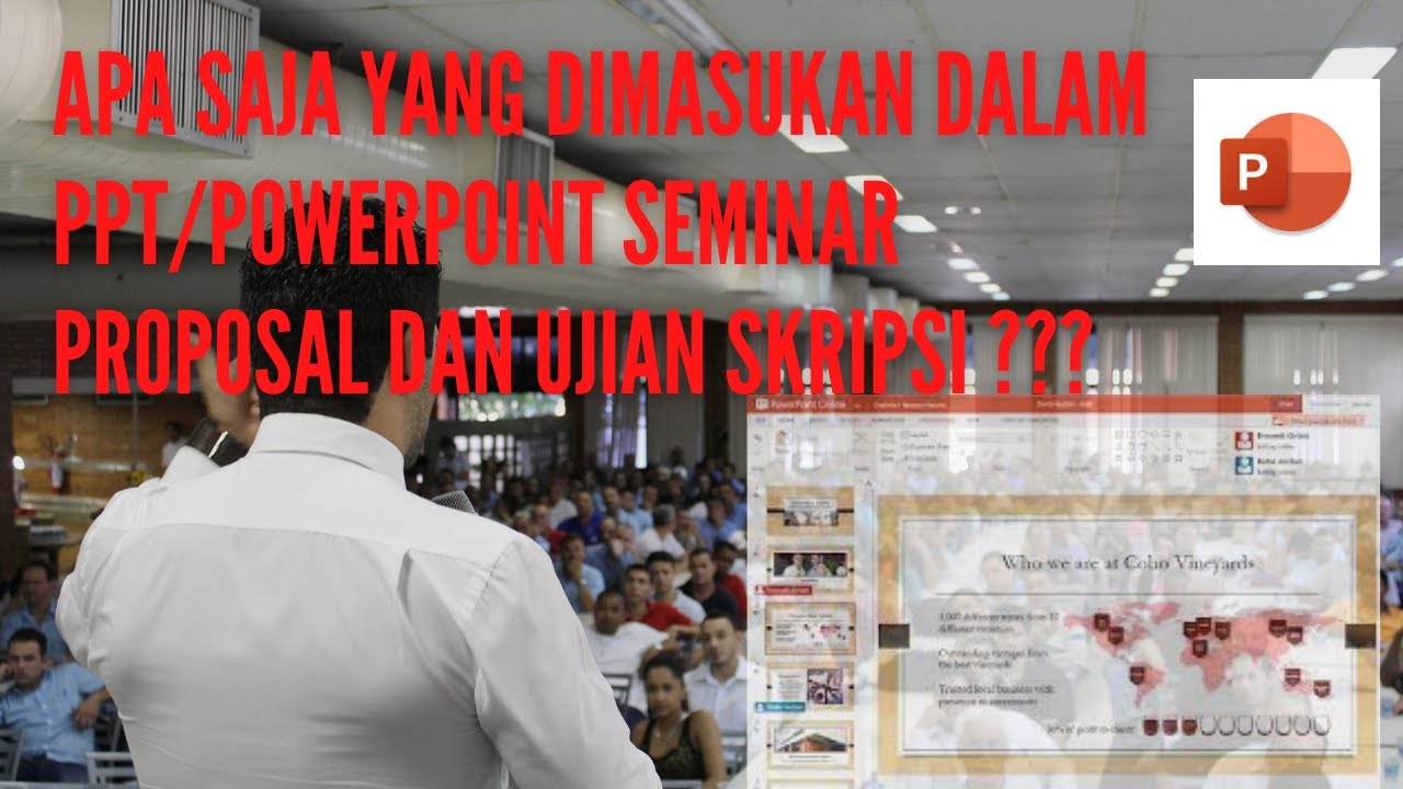 Cara Memasukan Poin Poin Penting kedalam PPT Seminar Proposal atau ...