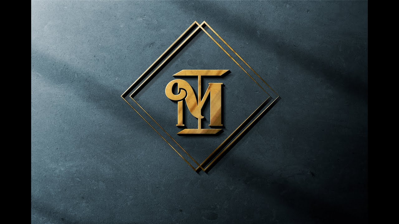 How To make Text Logo Design in Adobe Illustrator Beginners How to make ...