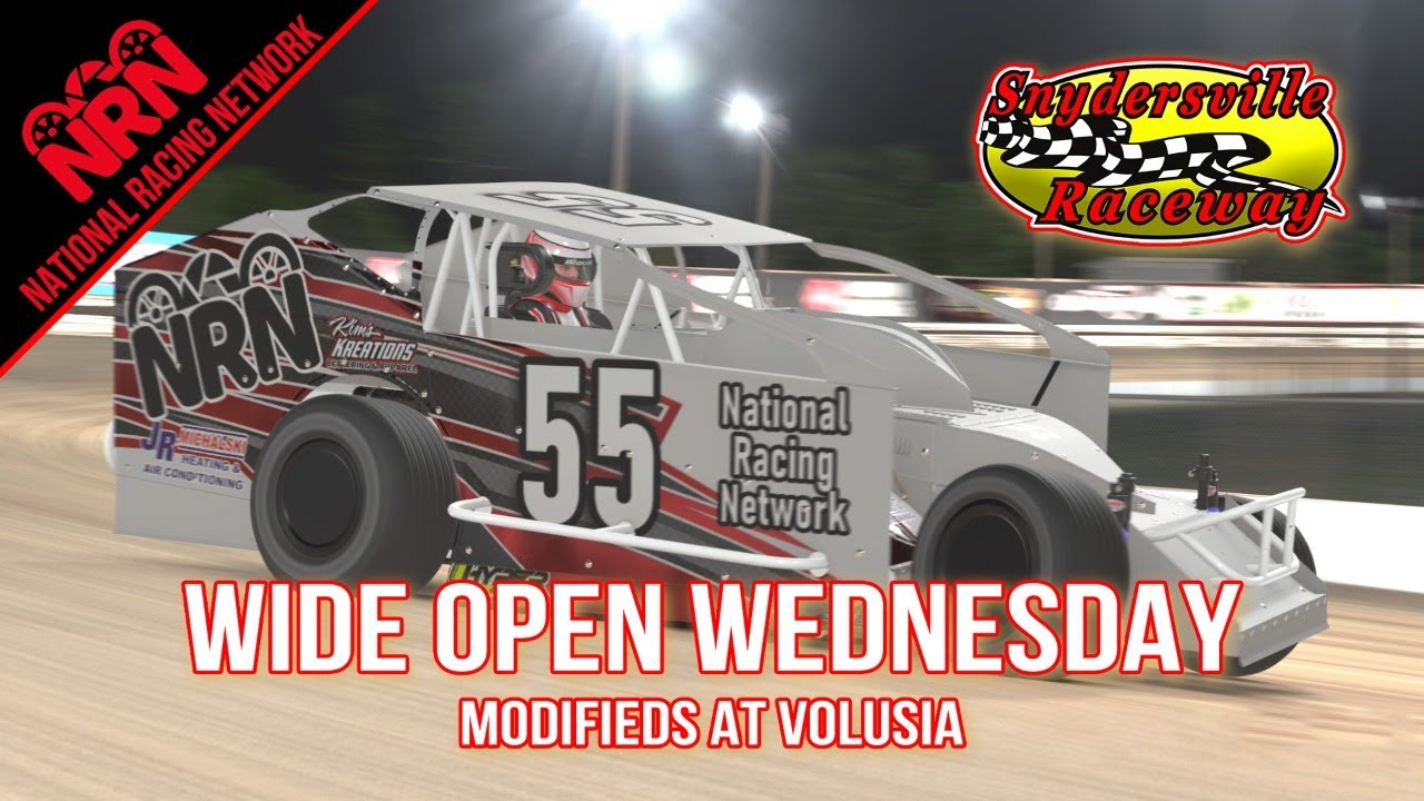 Snydersville Raceway - Wide Open Wednesday iRacing - YouTube