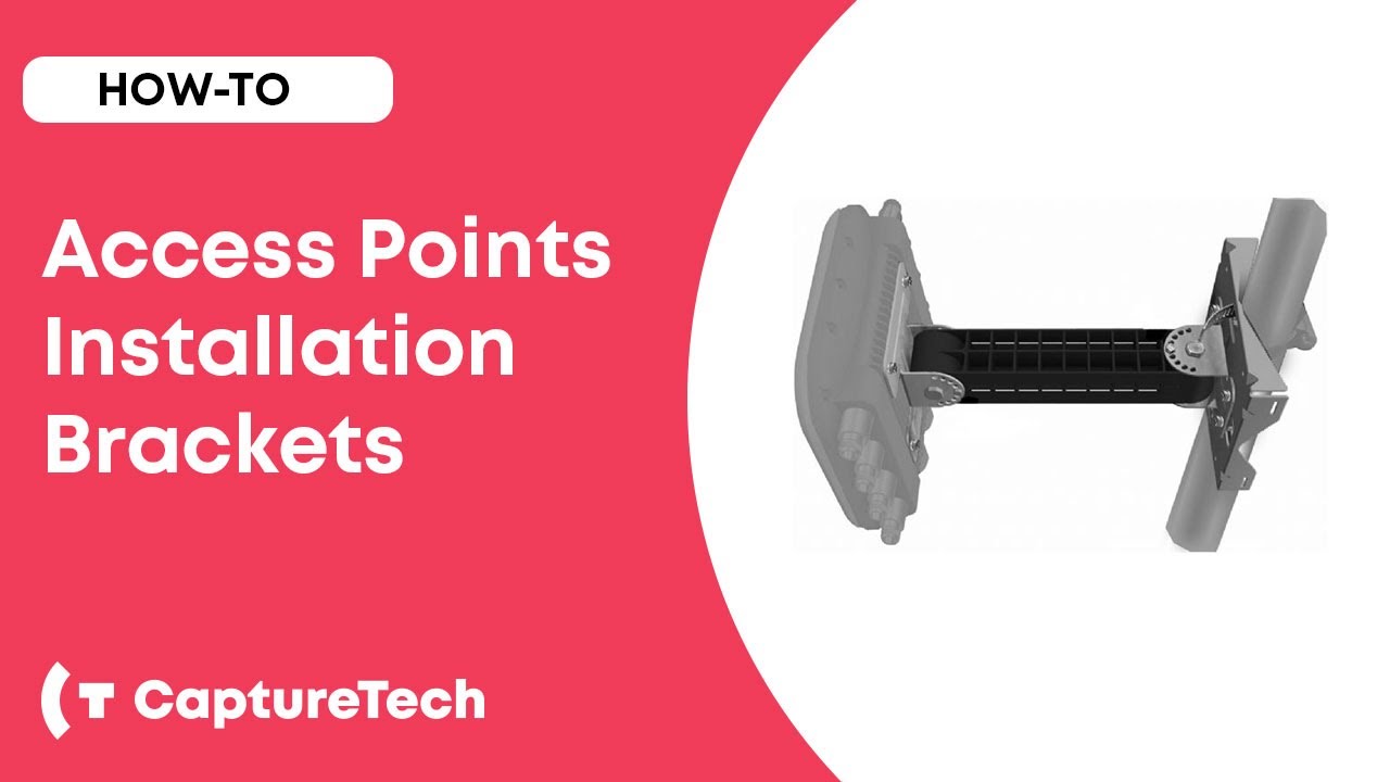 Extreme Networks Indoor WiFi Access Points Installation Brackets - YouTube
