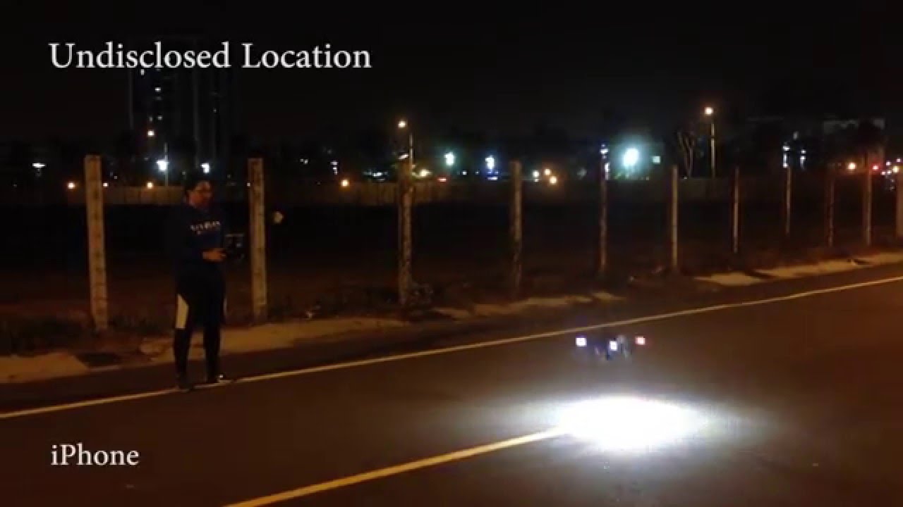 Aerial Lighting Test #2 - YouTube