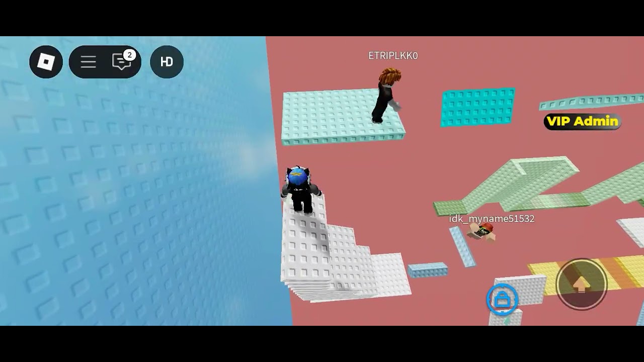 part 2 collapsing tower #roblox #obby - YouTube