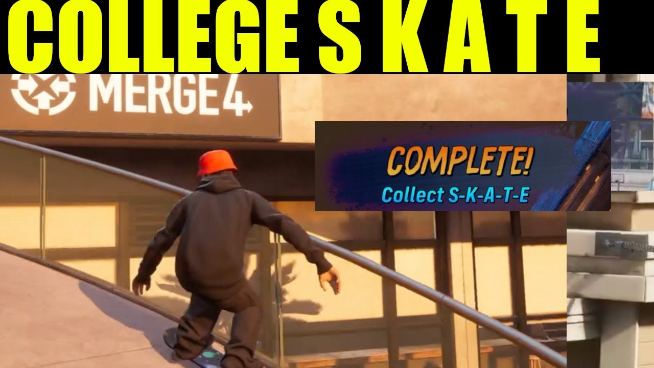 THPS4 - How to Collect S-K-A-T-E San Francisco Goals (Location Guide ...