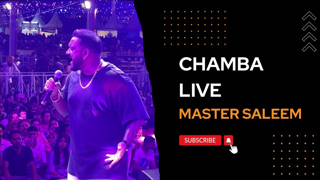 Chamba live 3th Aug 2024 @teammastersaleem #chamba #music #mastersaleem ...