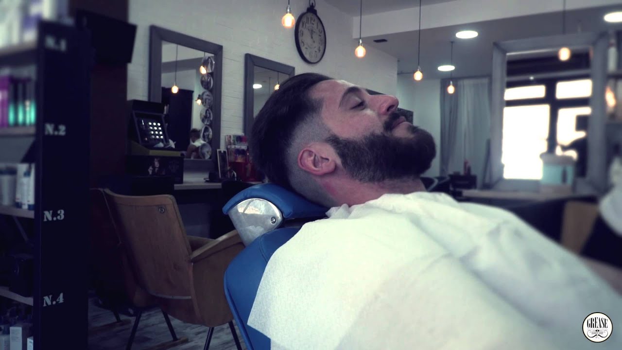 Grease Italian Hair Salon & Barber Shop Pomezia (Rm) - YouTube