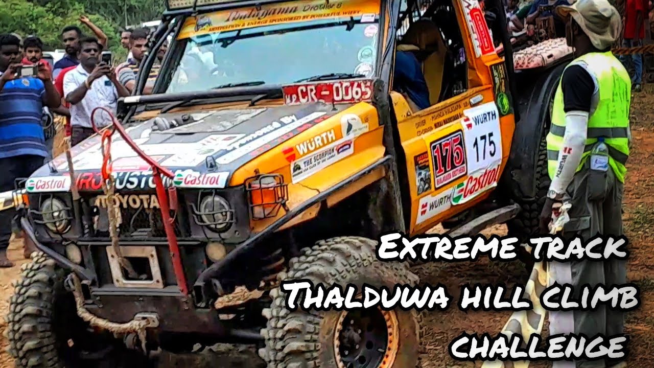 Extreme track drive - thalduwa hill climb challenge 2024 / scorpion 4×4 ...