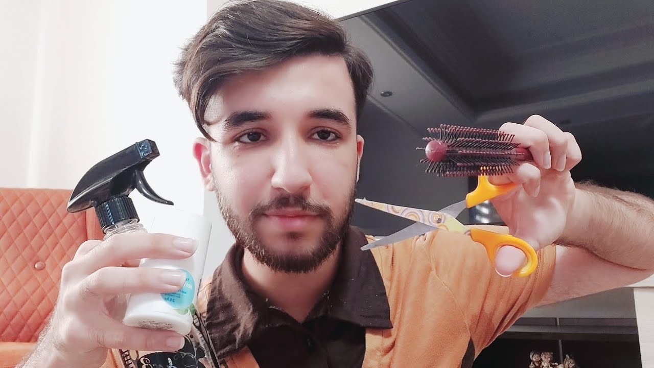 1 Minute Fast and Aggressive Haircut ASMR🔥 - YouTube