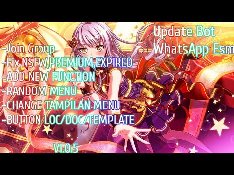 Update Bot WhatsApp ESM (New Function) - YouTube