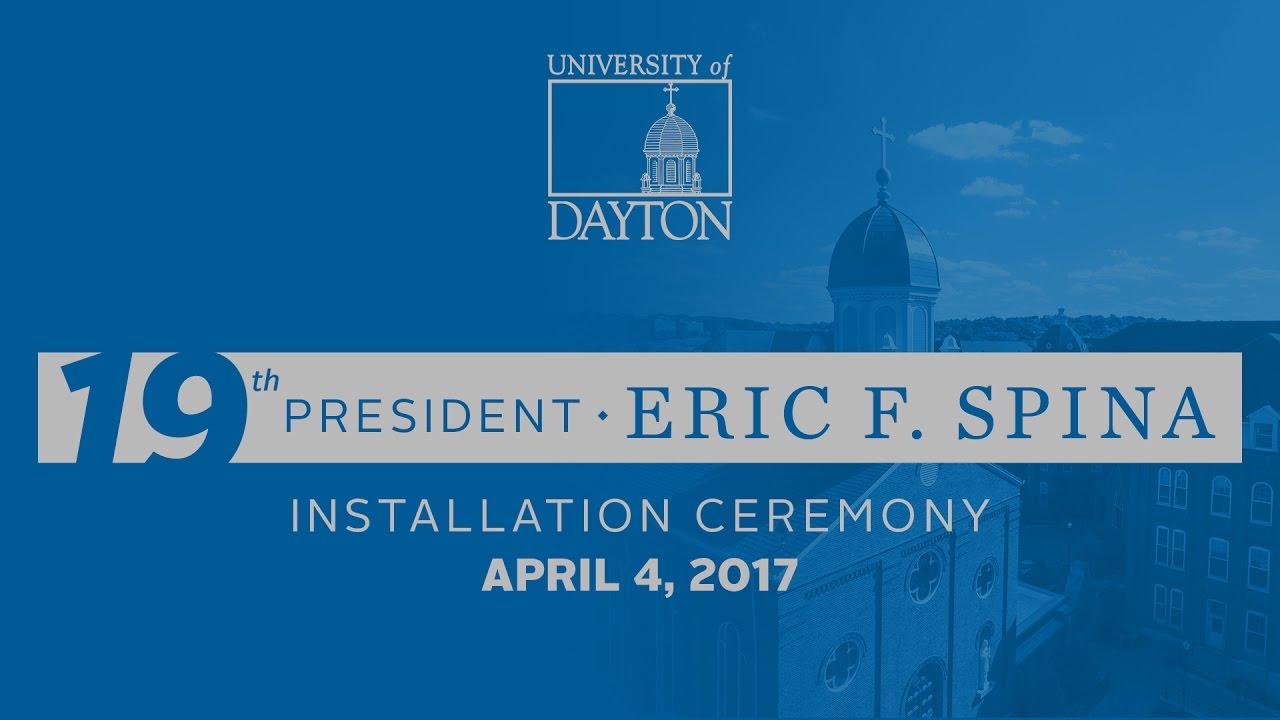 Installation of President Eric F. Spina - YouTube