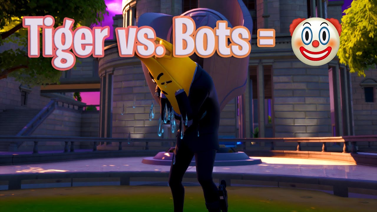Tiger vs. bots = 🤡 - YouTube
