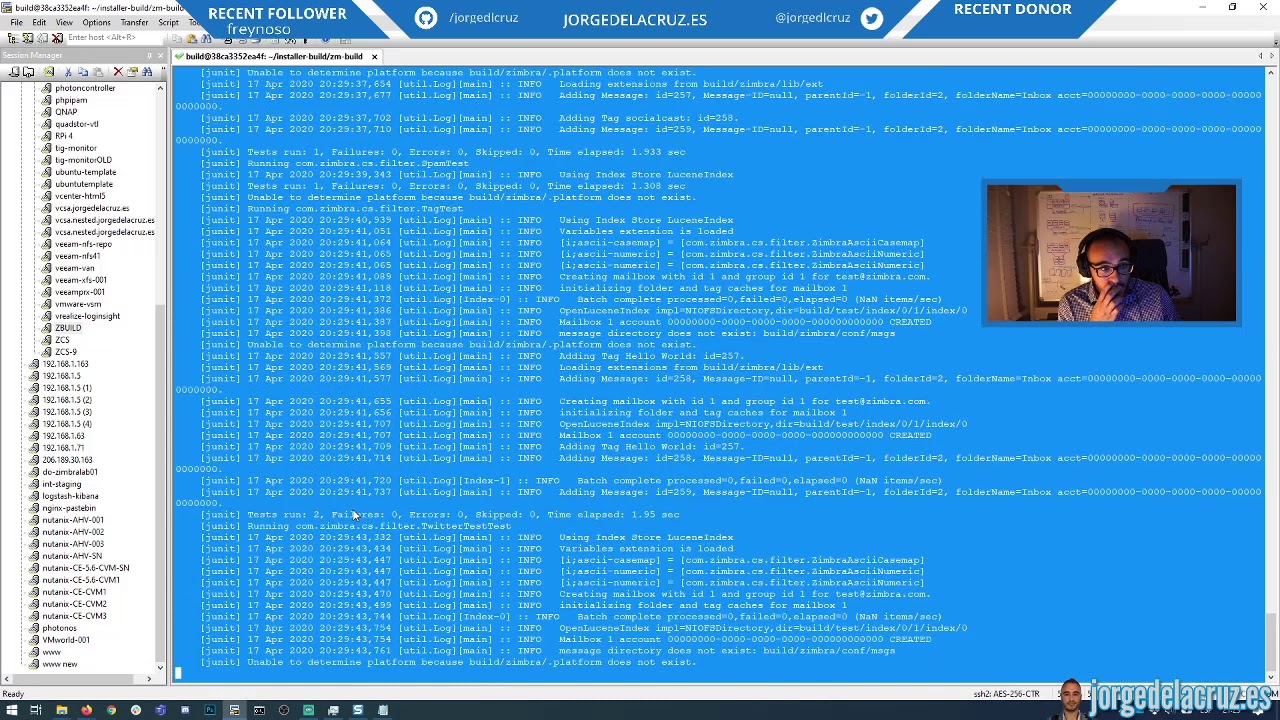 [Grabación] Zimbra: Compilar Zimbra 9 desde los repositorios oficiales de Zimbra - YouTube