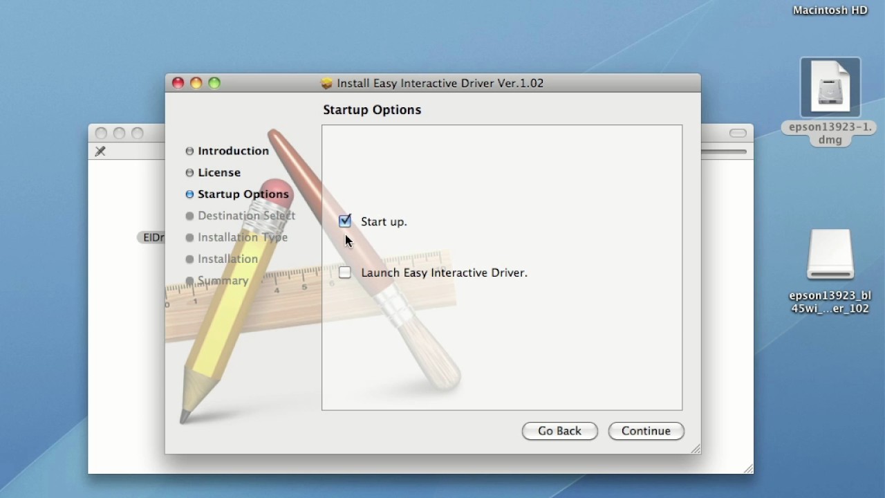 Epson BrightLink | How to Install Easy Interactive Driver for Mac - YouTube