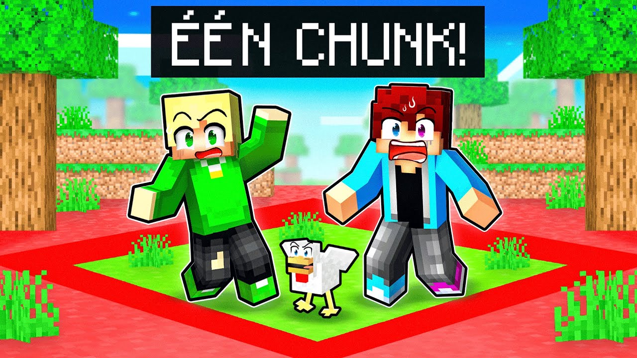 VAST in 1 CHUNK in Minecraft! - YouTube