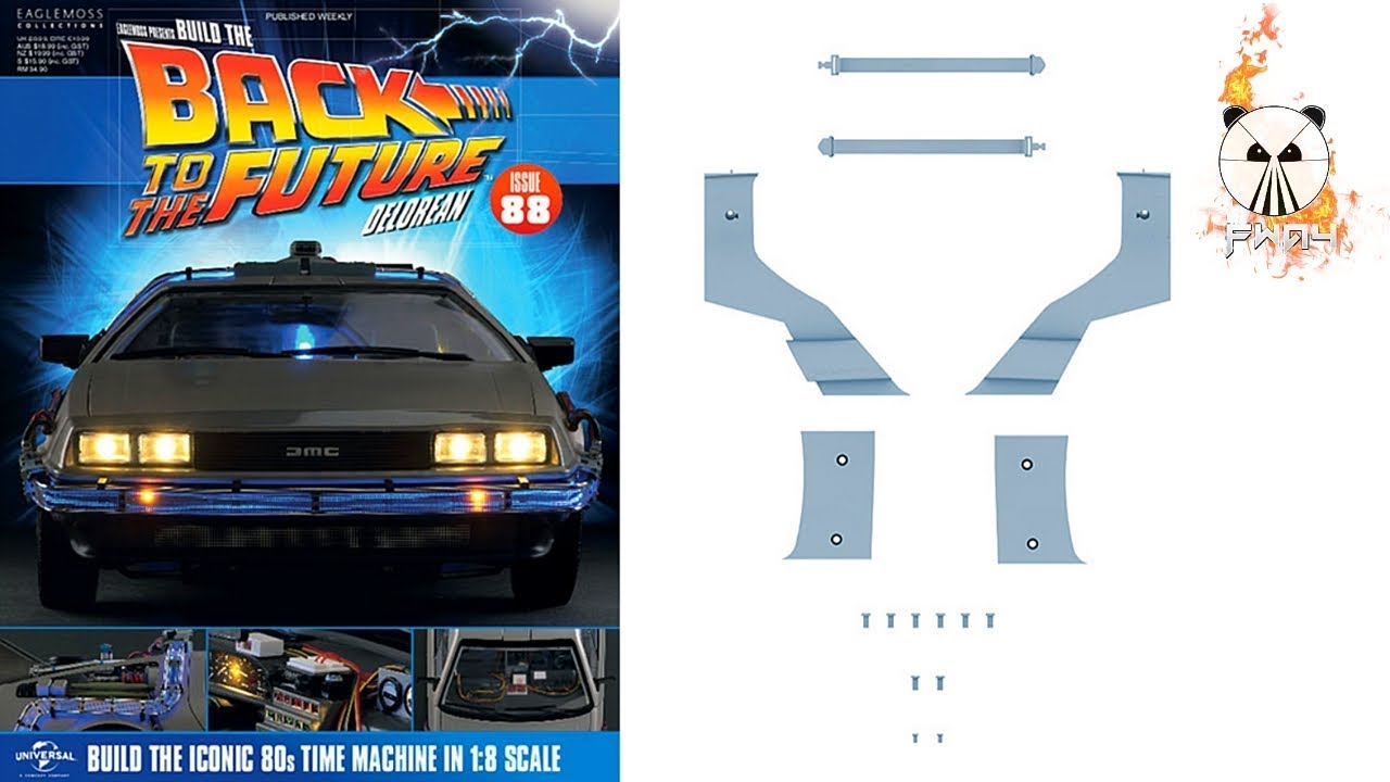 Build The Back To The Future Delorean: Issue 88 - Left & Right Seat ...