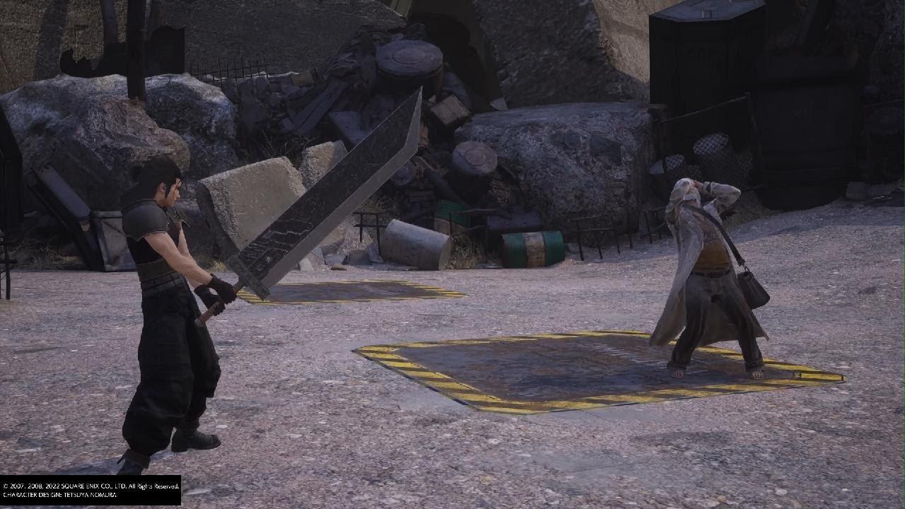 CRISIS CORE –FINAL FANTASY VII– REUNION | 'Hollander' Boss Fight (Hard ...