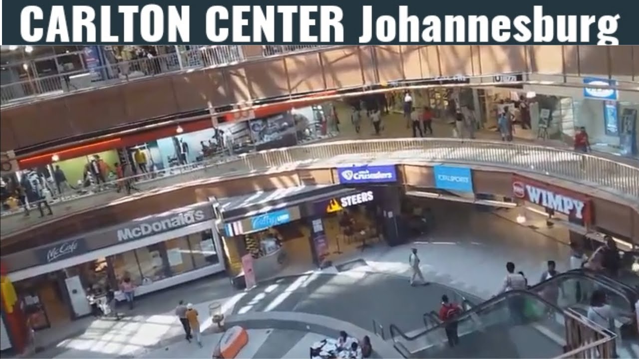 Inside The BEAUTIFUL OLD MALL Carlton Centre ,Johannesburg South Africa ...