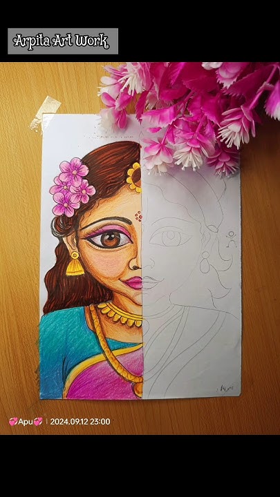 How to draw little Radha Krishna || Lord Radha Krishna drawing easy ...