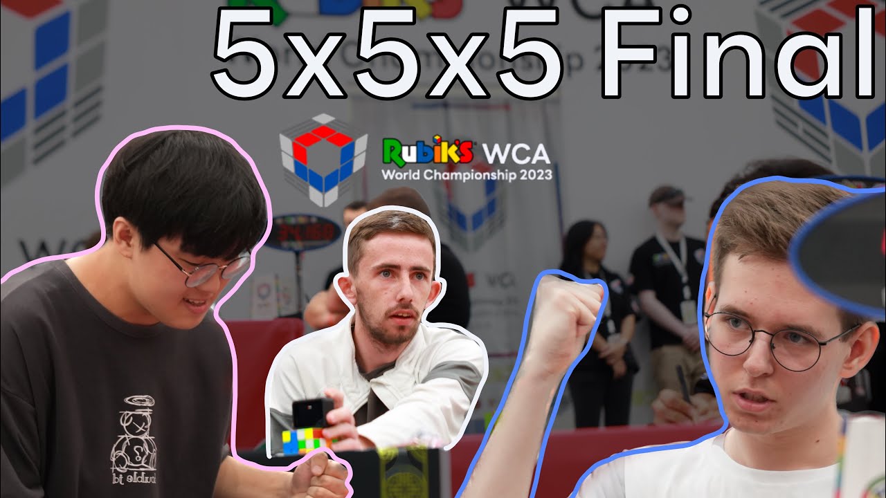 Rubik's WCA World Championship 2023: 5x5x5 Final - YouTube