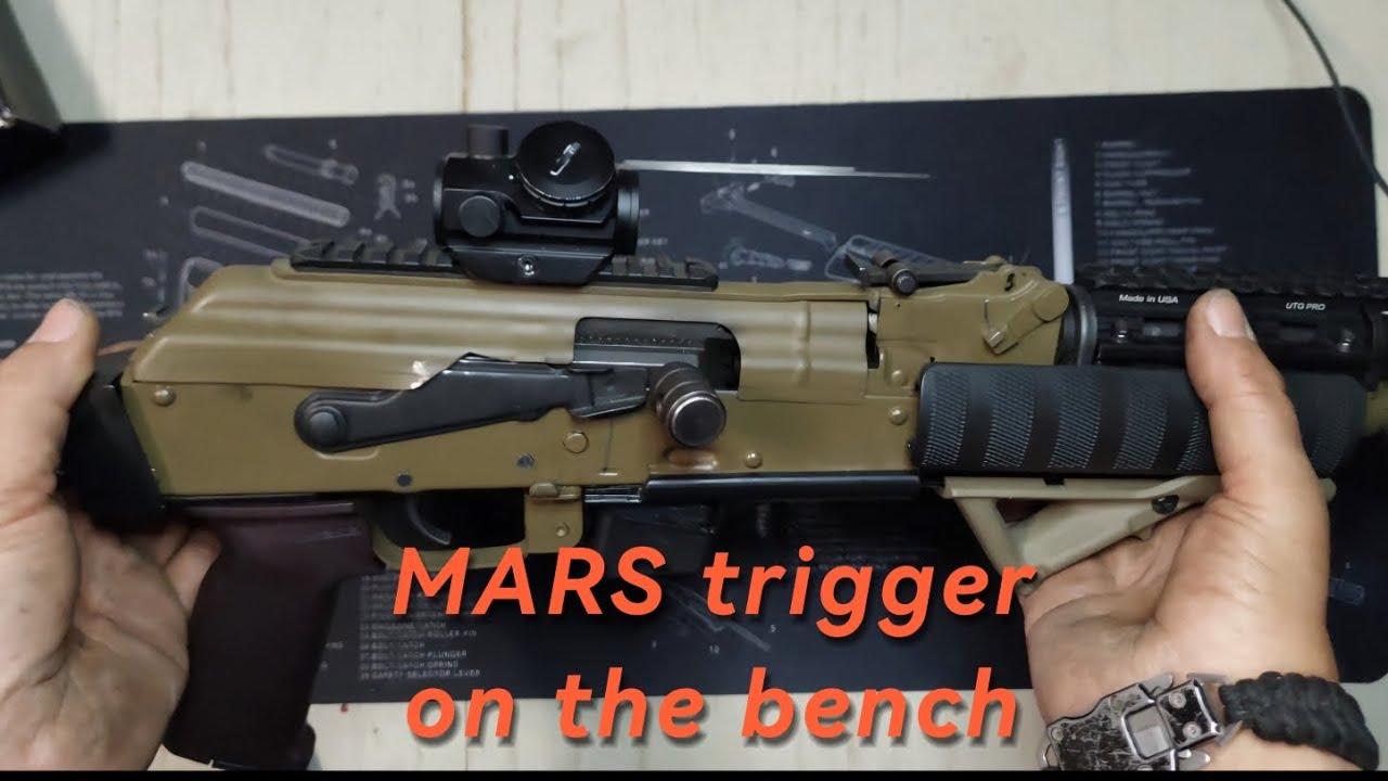 MARS trigger NAK-9 it's working on the bench!! - YouTube