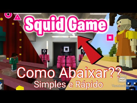 Saiu!! Mapa do Round 6 pra Minecraft (download na descrição) Simples e ...