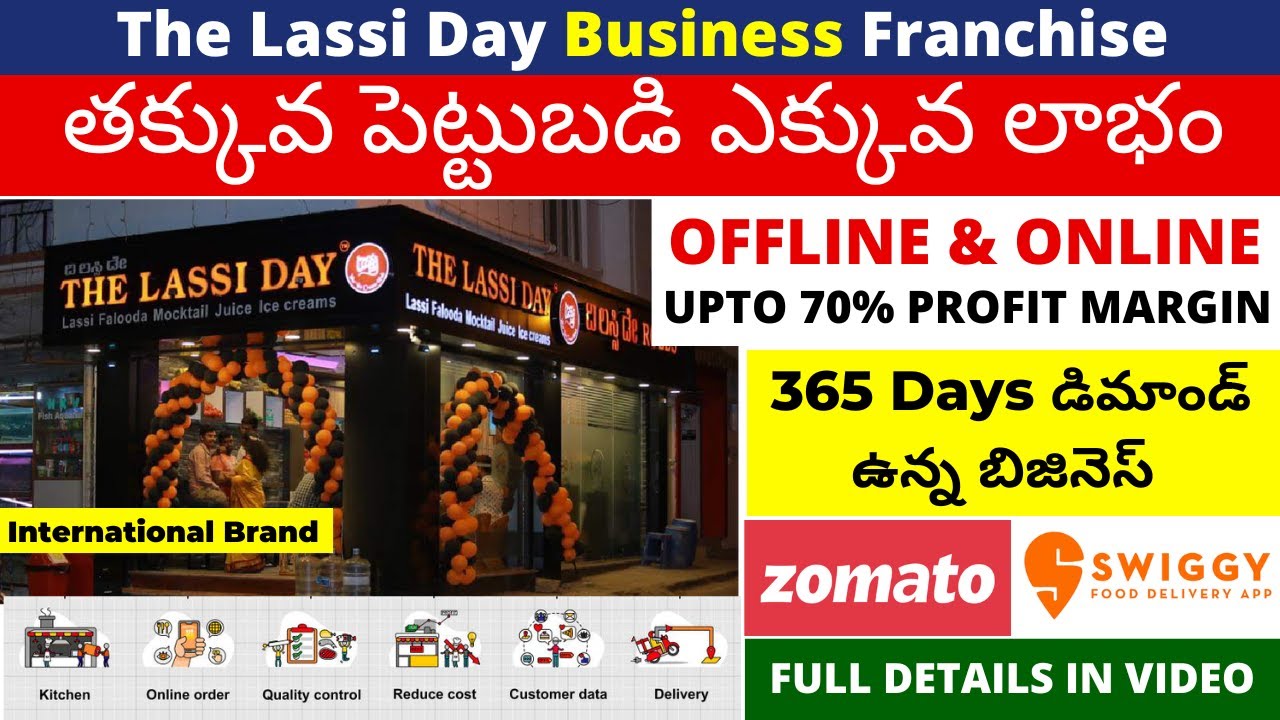 Lassi Shop Business Franchise | Best lassi business idea | The Lassi ...
