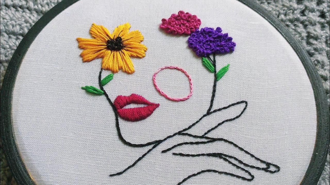 Daily Challenge #4 | Grow Untamed Embroidery Art For Beginners | Modern ...
