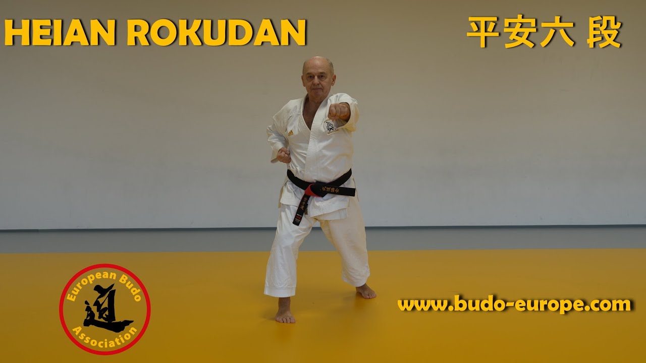 Heian rokudan - Mushin ryu karate kata - YouTube