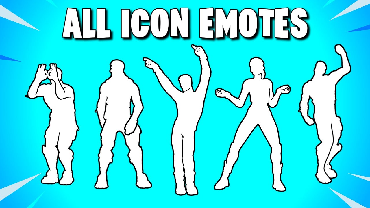 ALL Icon Emotes in Fortnite Showcase (2018-2025) - YouTube
