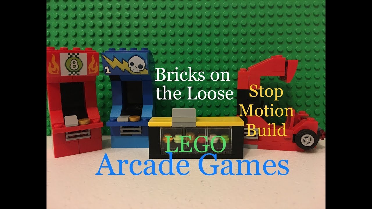 Building LEGO arcade games - YouTube